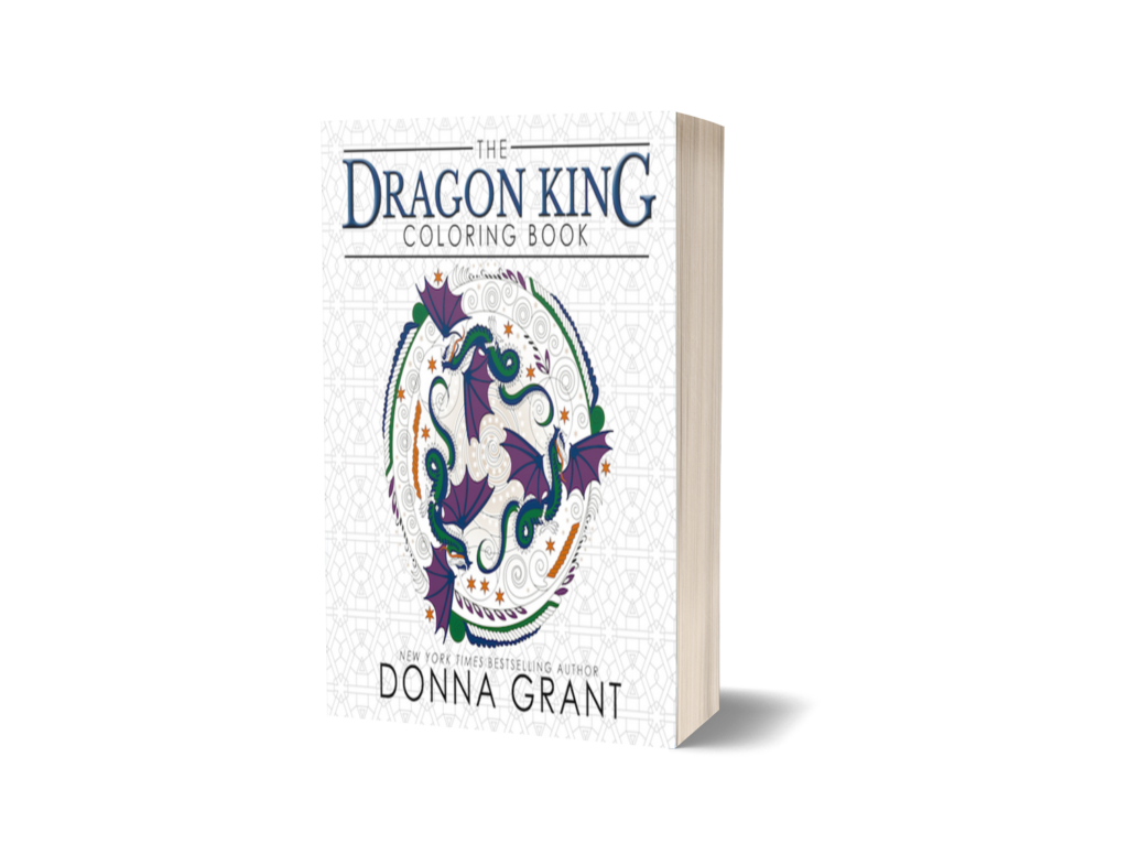 Dragons King Coloring Book - Donna Grant